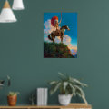 Chieftess Female Native American Indian Chief Poster | Zazzle