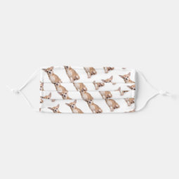 Chihuahua Adult Cloth Face Mask | Zazzle