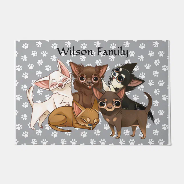 Chihuahua Door Mat | Zazzle