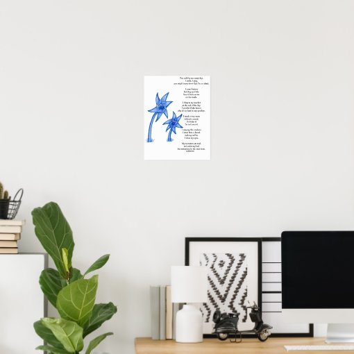 Child Abuse Awarness Poem Art Poster | Zazzle