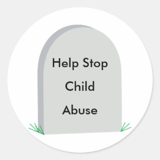 Child Abuse Stickers | Zazzle