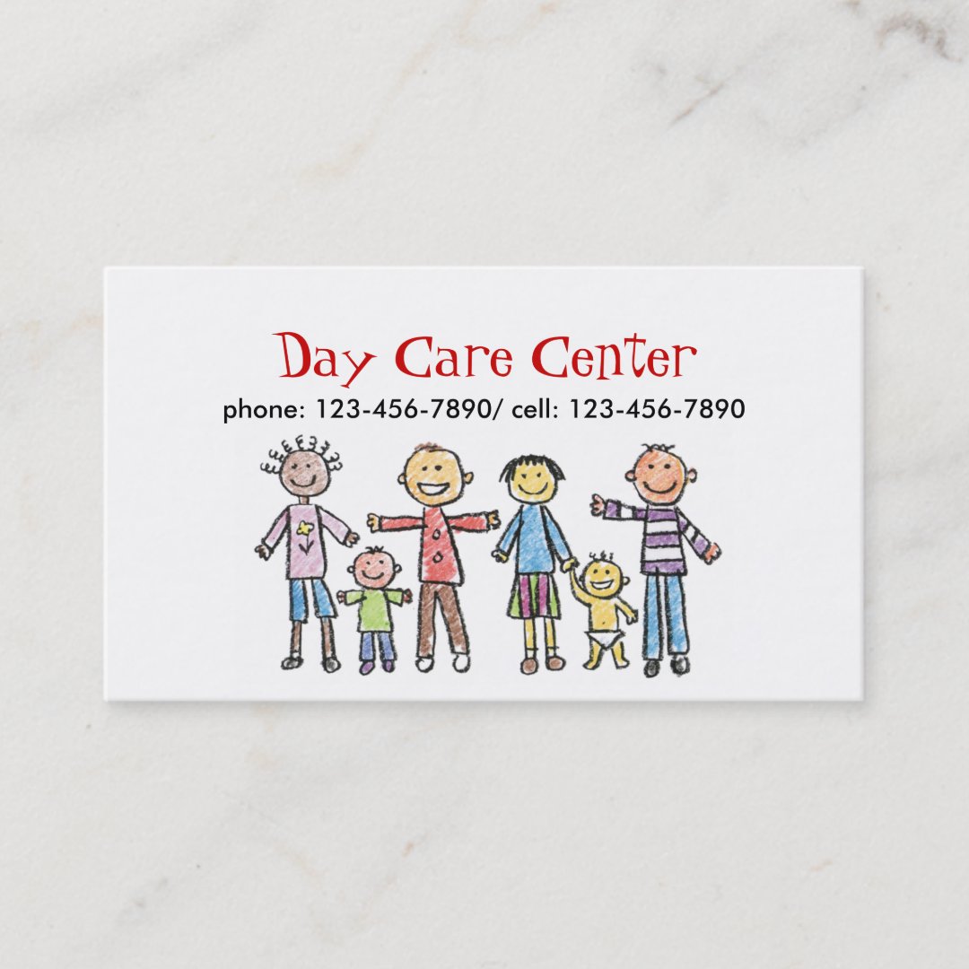 Child Care Business Card | Zazzle