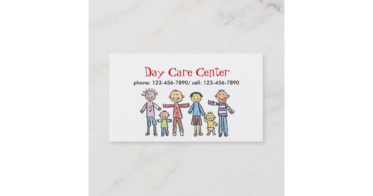 Child Care Business Card | Zazzle