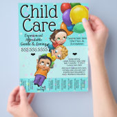 Child Care. Day Care. 8x10 Custom Tear Sheet | Zazzle