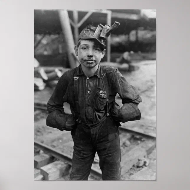 Child Coal Miner - West Virginia - 1908 Poster | Zazzle