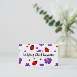 Child Daycare Business Cards | Zazzle