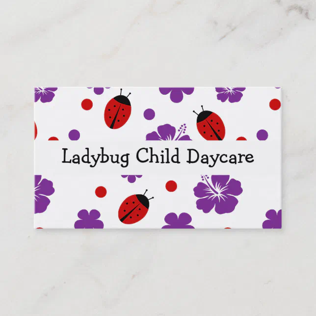 Child Daycare Business Cards | Zazzle