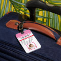 Child ID Identification Emergency Allergy Photo Luggage Tag | Zazzle