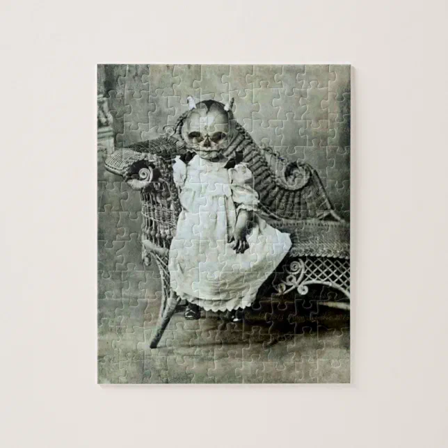 Child in Halloween costume Jigsaw Puzzle | Zazzle