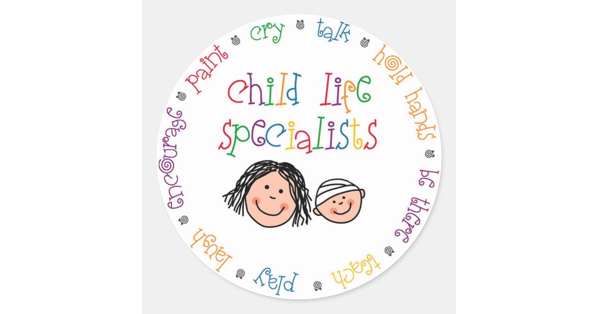 Child Life Stickers | Zazzle