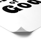 Child of God Bold Black Font Quote Poster | Zazzle