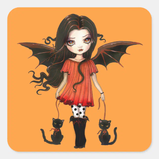 Child of Halloween Little Vampire Stickers | Zazzle