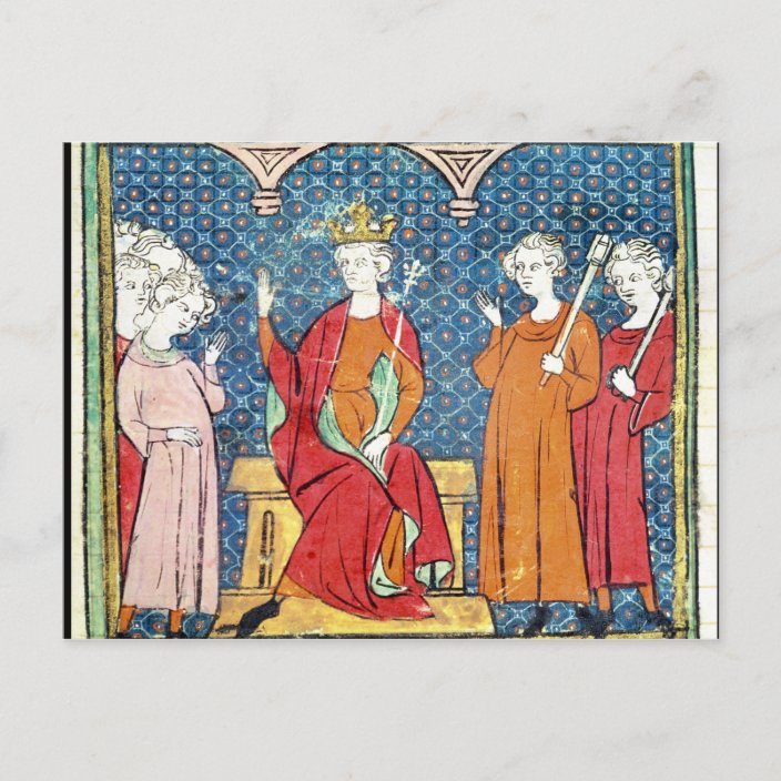 Childeric II , Merovingian King of Austrasia Postcard | Zazzle.com