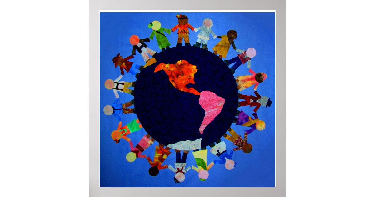 Children around the World Canvas Print: Poster | Zazzle.com