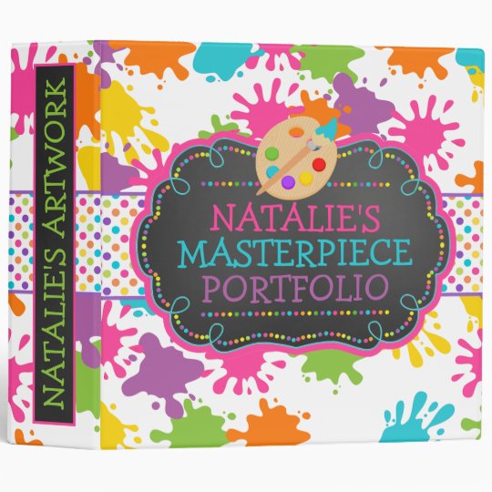 Children Artwork Drawing Painting Keepsake Binder | Zazzle.com