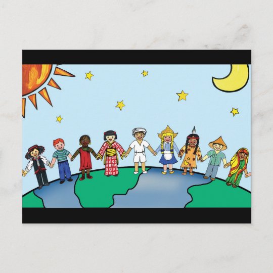 Children of the World Postcard | Zazzle.com