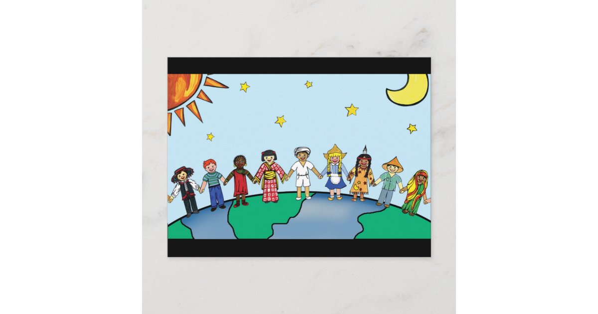 Children of the World Postcard | Zazzle