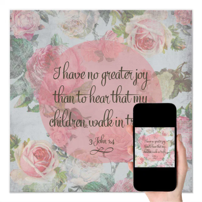 Children Walk in Truth Poster | Zazzle