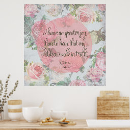 Children Walk in Truth Poster | Zazzle