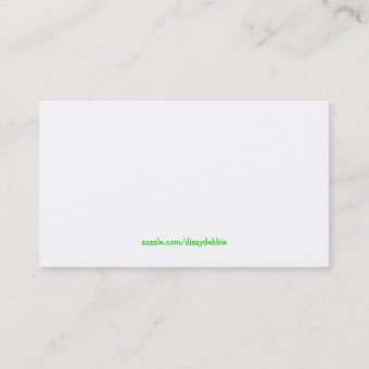 Children's Colorful Calling Card | Zazzle