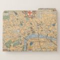 Children's Map of London, England File Folder | Zazzle