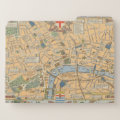 Children's Map of London, England File Folder | Zazzle