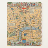 Children's Map of London, England Planner | Zazzle