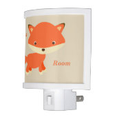 Children's Night Light Cute Baby Fox | Zazzle
