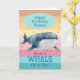 Childrens Whale Birthday Card | Zazzle