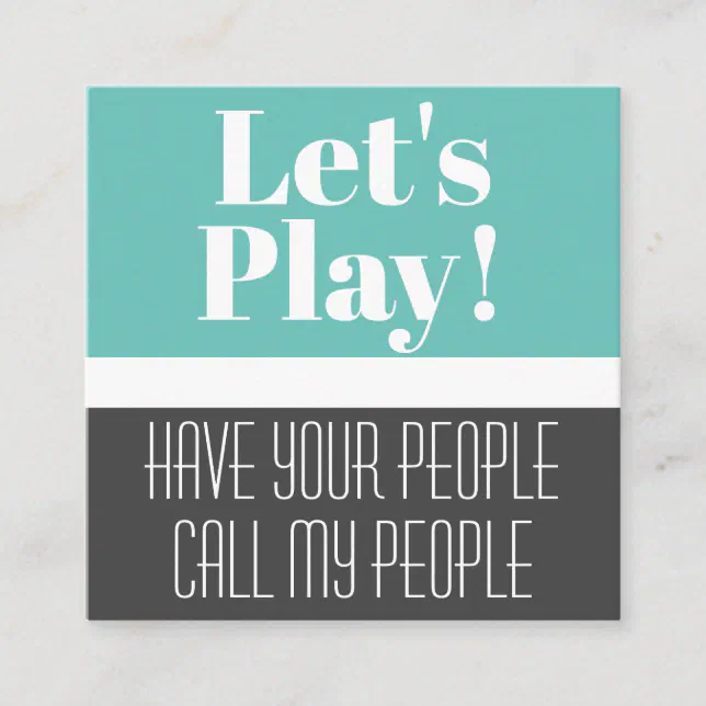 Child's Playdate Card Modern | Zazzle