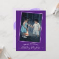 Child's Purple Birthday Playdate Custom Photo Invitation | Zazzle