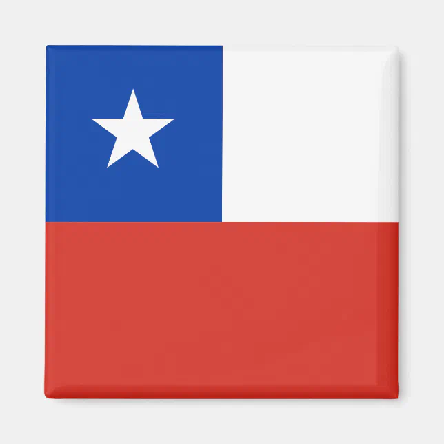 Chile flag magnet | Zazzle