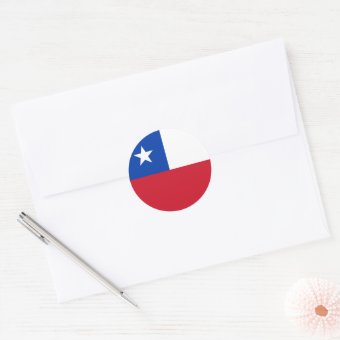 Chile Flag Sticker | Zazzle