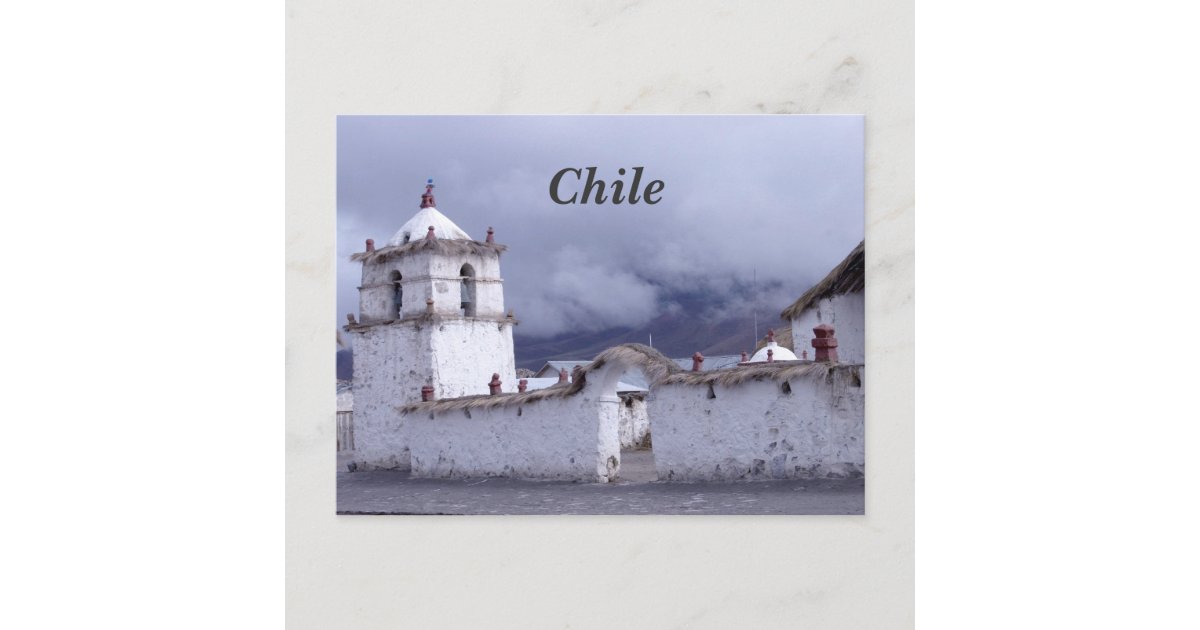 Chile Postcard | Zazzle