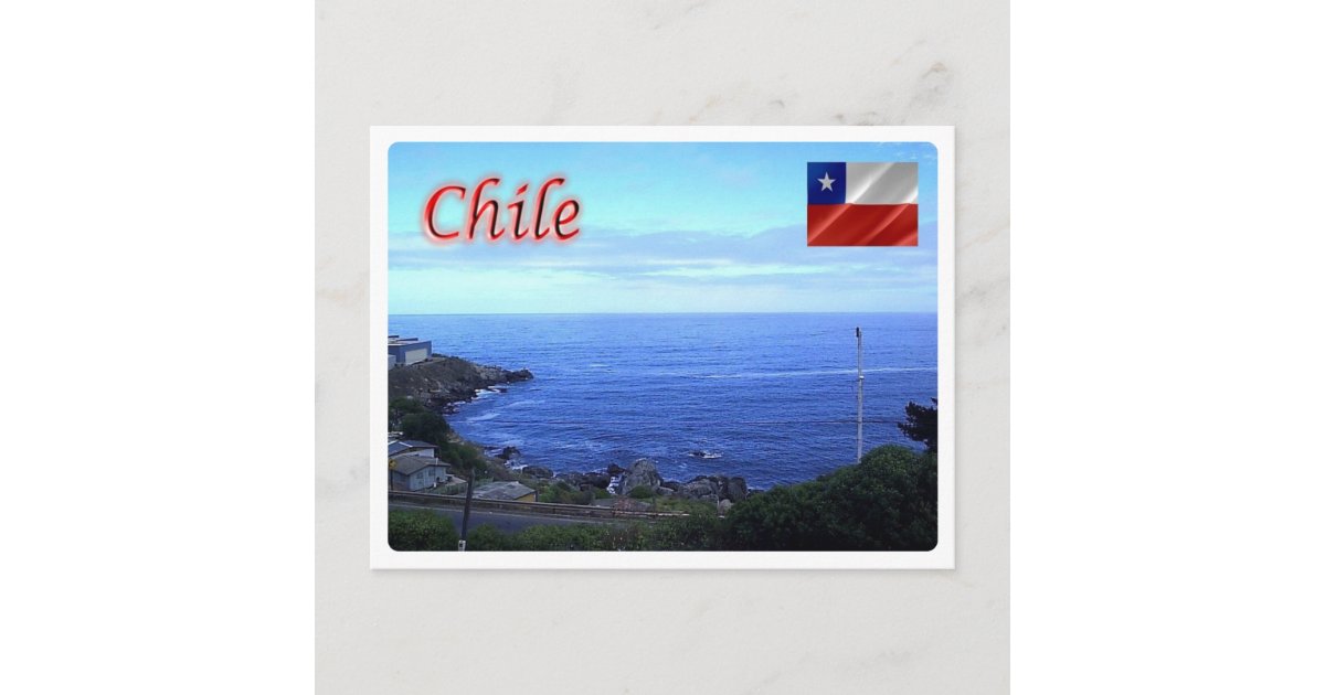 Chile - postcard | Zazzle