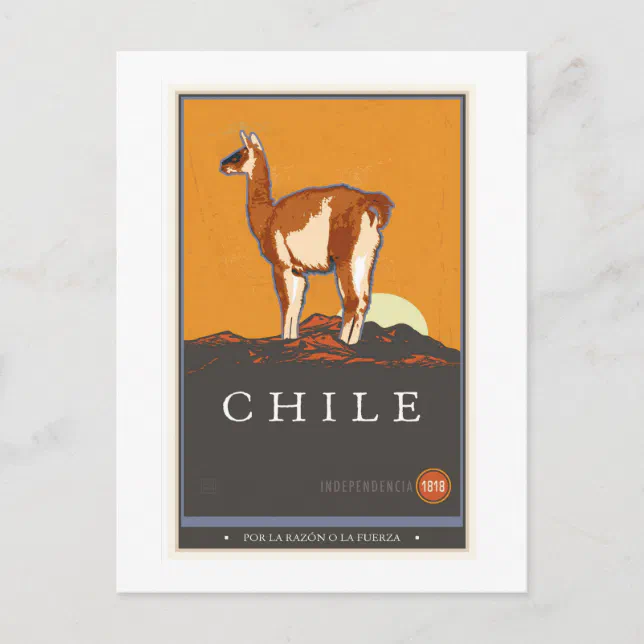 Chile Postcard | Zazzle