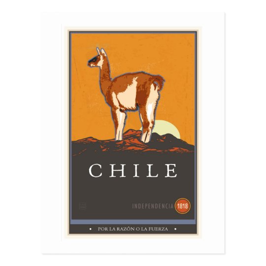 Chile Postcard | Zazzle.com