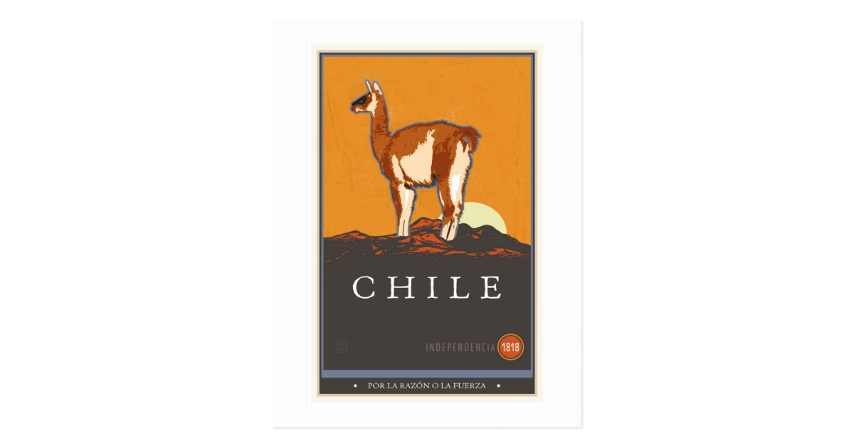 Chile Postcard | Zazzle.com