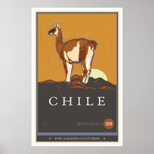Chile Poster | Zazzle