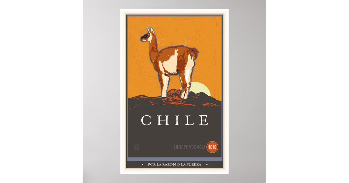 Chile Poster | Zazzle