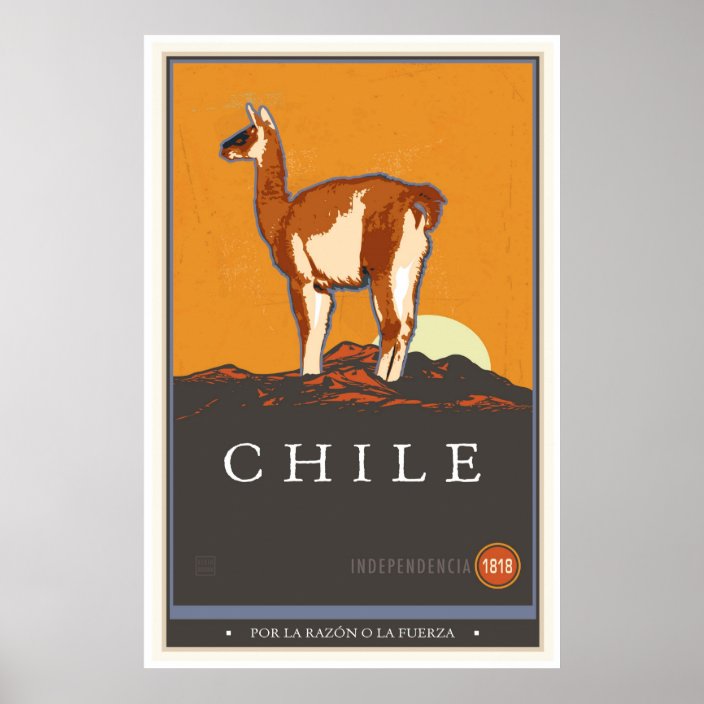 Chile Poster | Zazzle.com