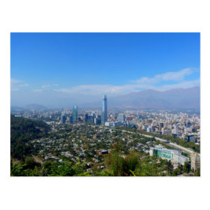 Santiago Chile Postcards - No Minimum Quantity | Zazzle