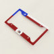 Chilean flag-coat of arms license plate frame | Zazzle