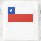 Chilean Flag, Flag of Chile Rectangular Sticker | Zazzle
