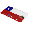Chilean flag license plate | Zazzle