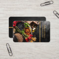 chili and spices restaurant business card | Zazzle