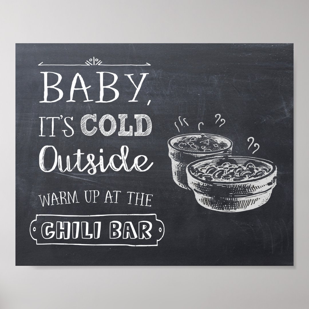 Chili Bar Sign | Zazzle