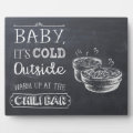 Chili Bar Sign Plaque | Zazzle
