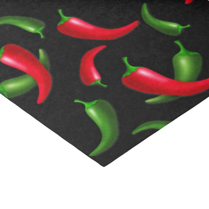 Chili Pepper pattern tissue paper | Zazzle.com