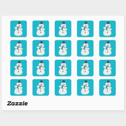 Chilly Square Sticker | Zazzle